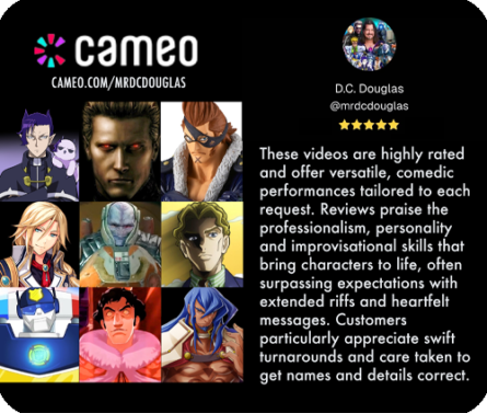 J. Michael Tatum » Voice Actor D.C. Douglas